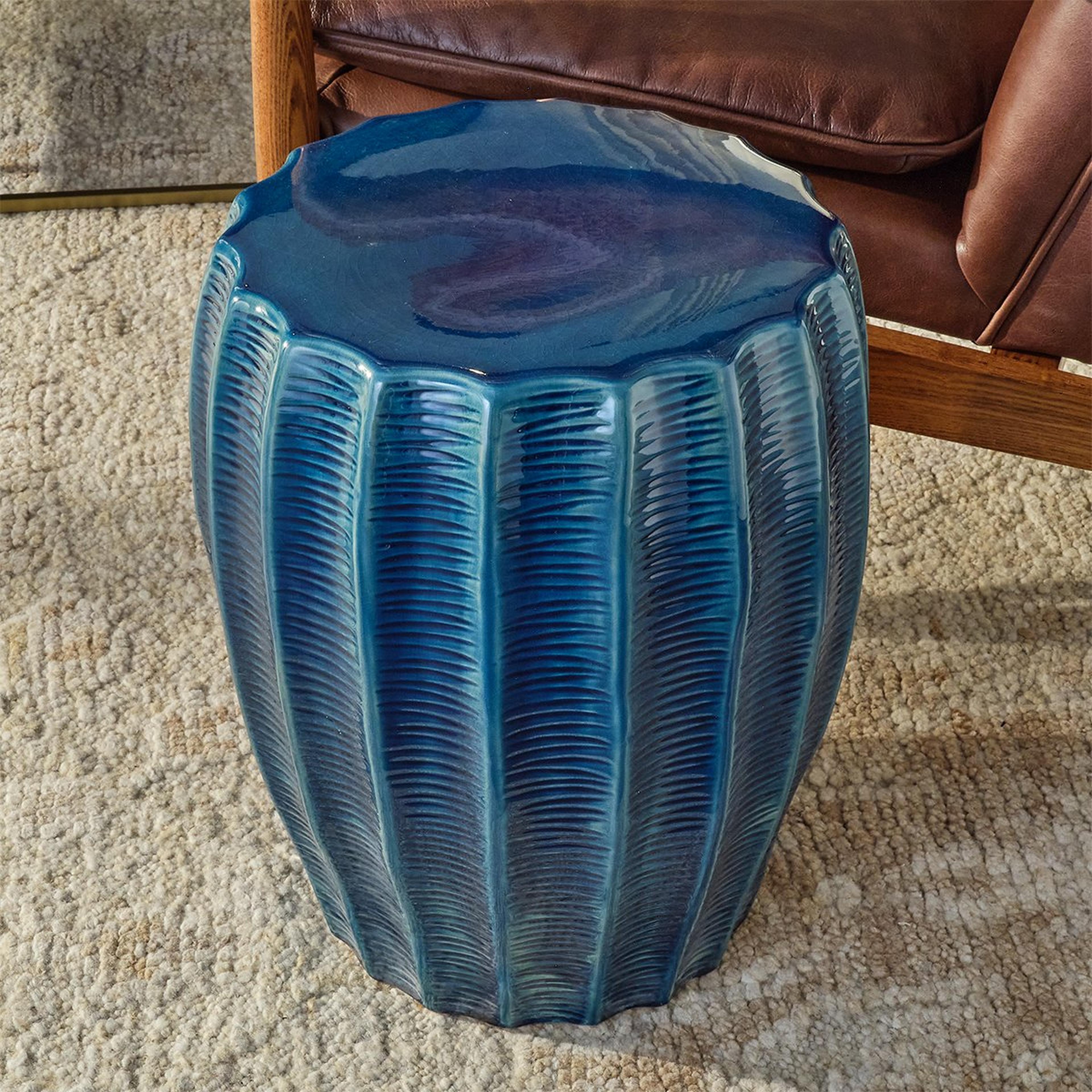 Hopper Accent Stool | Shades of Light