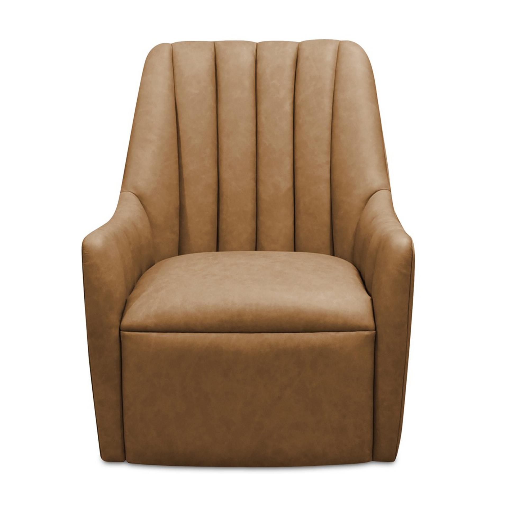 Marisol Swivel Chair - Leather | Shades of Light