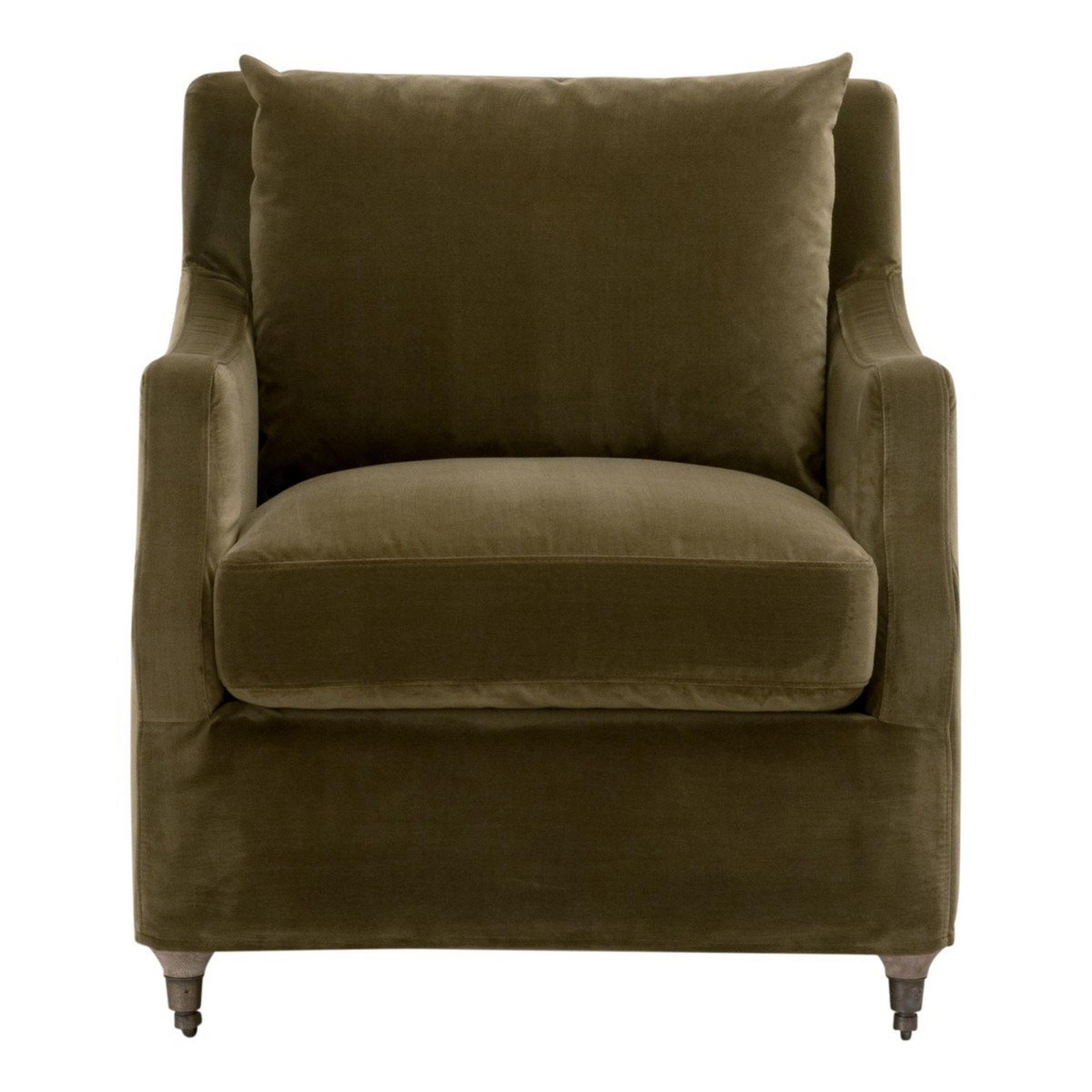 Aristides Slipcover Club Chair | Shades of Light