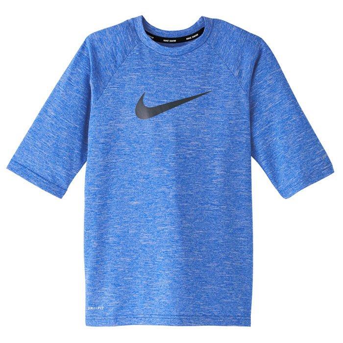 Junior Boys' [8-16] Heather Half Sleeve Hydroguard Rashguard | Nike ...