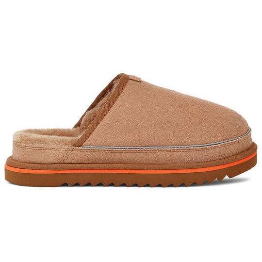 UGG Scuff Cali Wave Slip on Shoes Men s 9 Chestnut Orange Soda