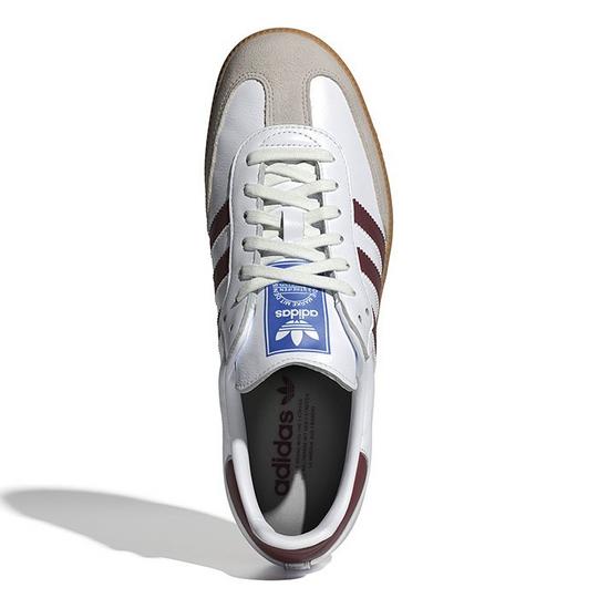 Adidas Originals Men Samba OG White Burgundy IF3813 8