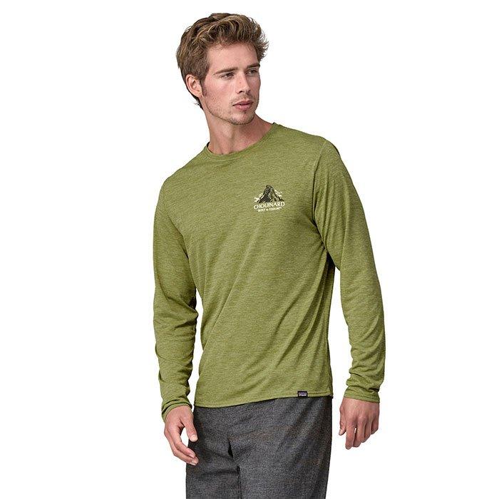 Men's Capilene® Cool Daily Graphic Long Sleeve Lands T-Shirt ...
