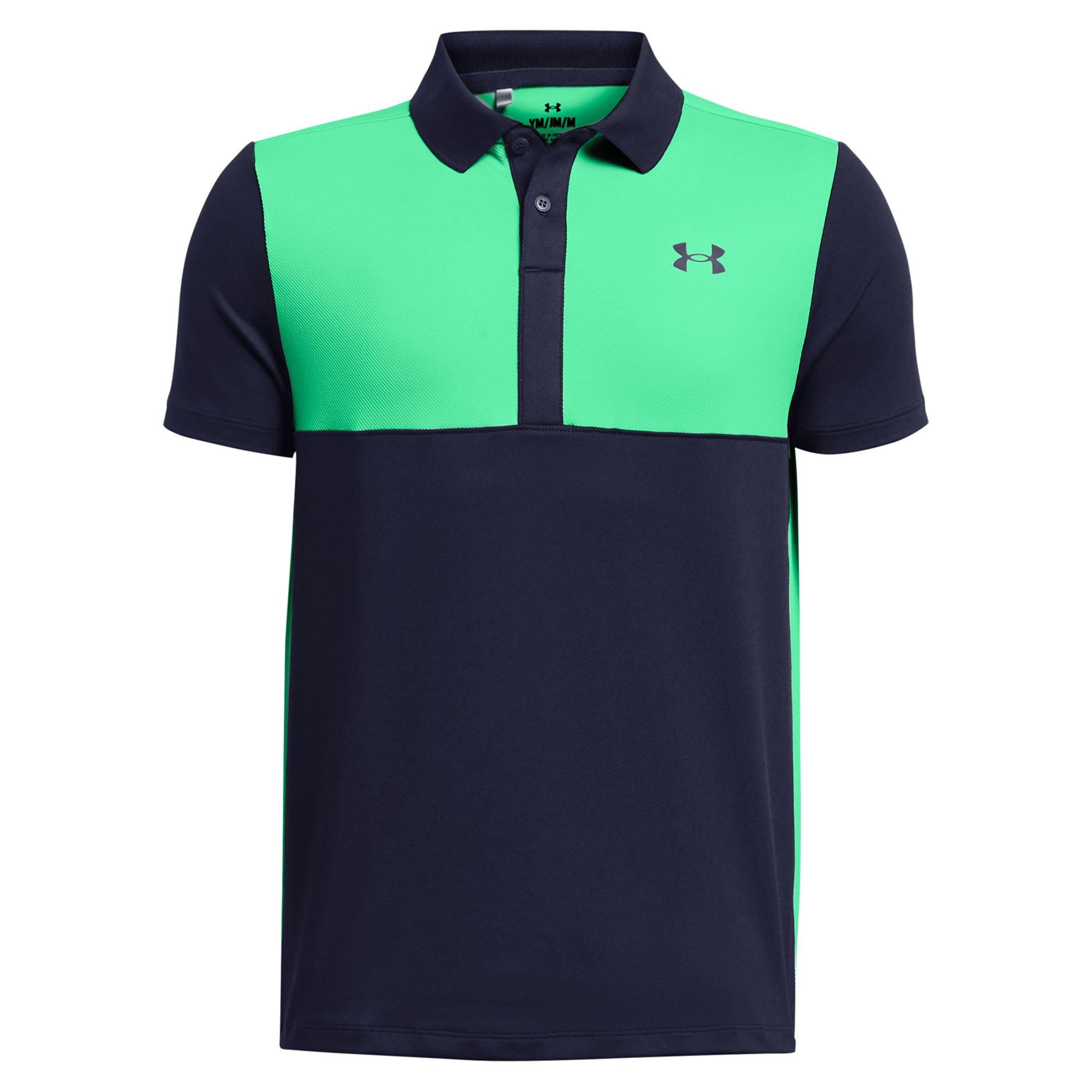 Under Armour Boy s Performance Colourblock Short Sleeve Polo Shirt