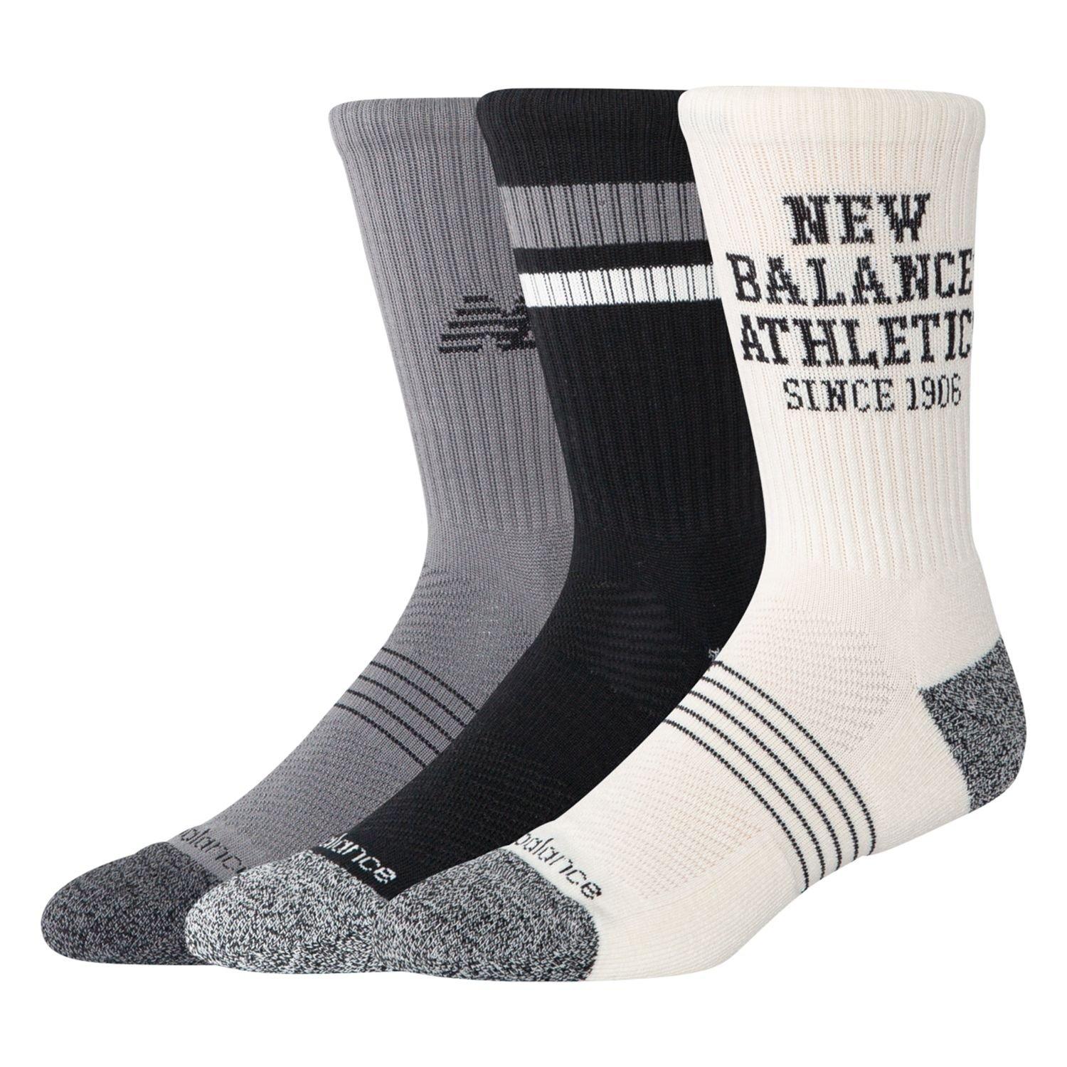 Unisex Active Graphic Crew Sock (3 Pack) | New Balance | Sporting Life ...
