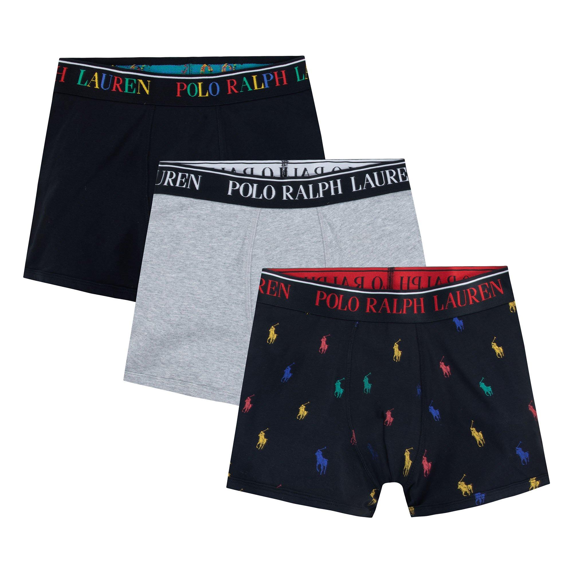 Junior Boys' [8-20] Stretch Jersey Boxer Brief (3 Pack) | Polo Ralph ...