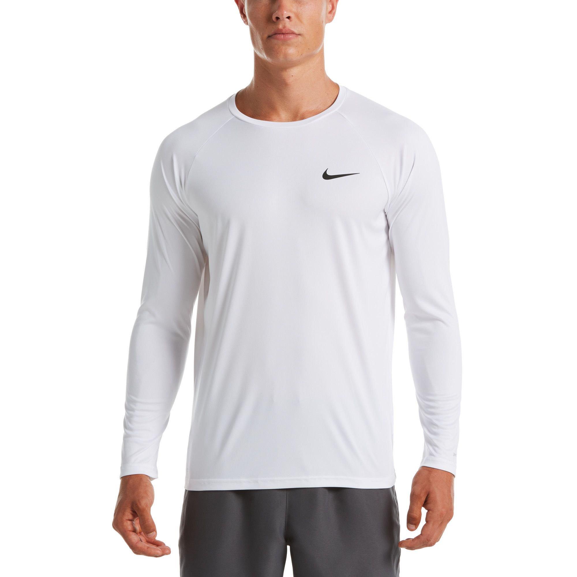 Men's Essential Long Sleeve Hydroguard Rashguard | Nike | Sporting Life ...
