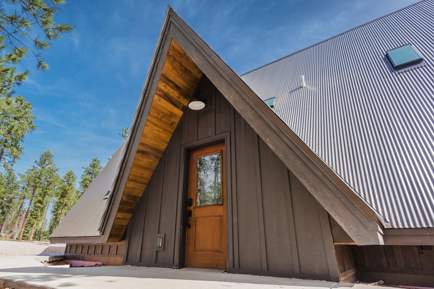 Custom A-Frame Home in the Pines by Diversified Construction | Builders ...