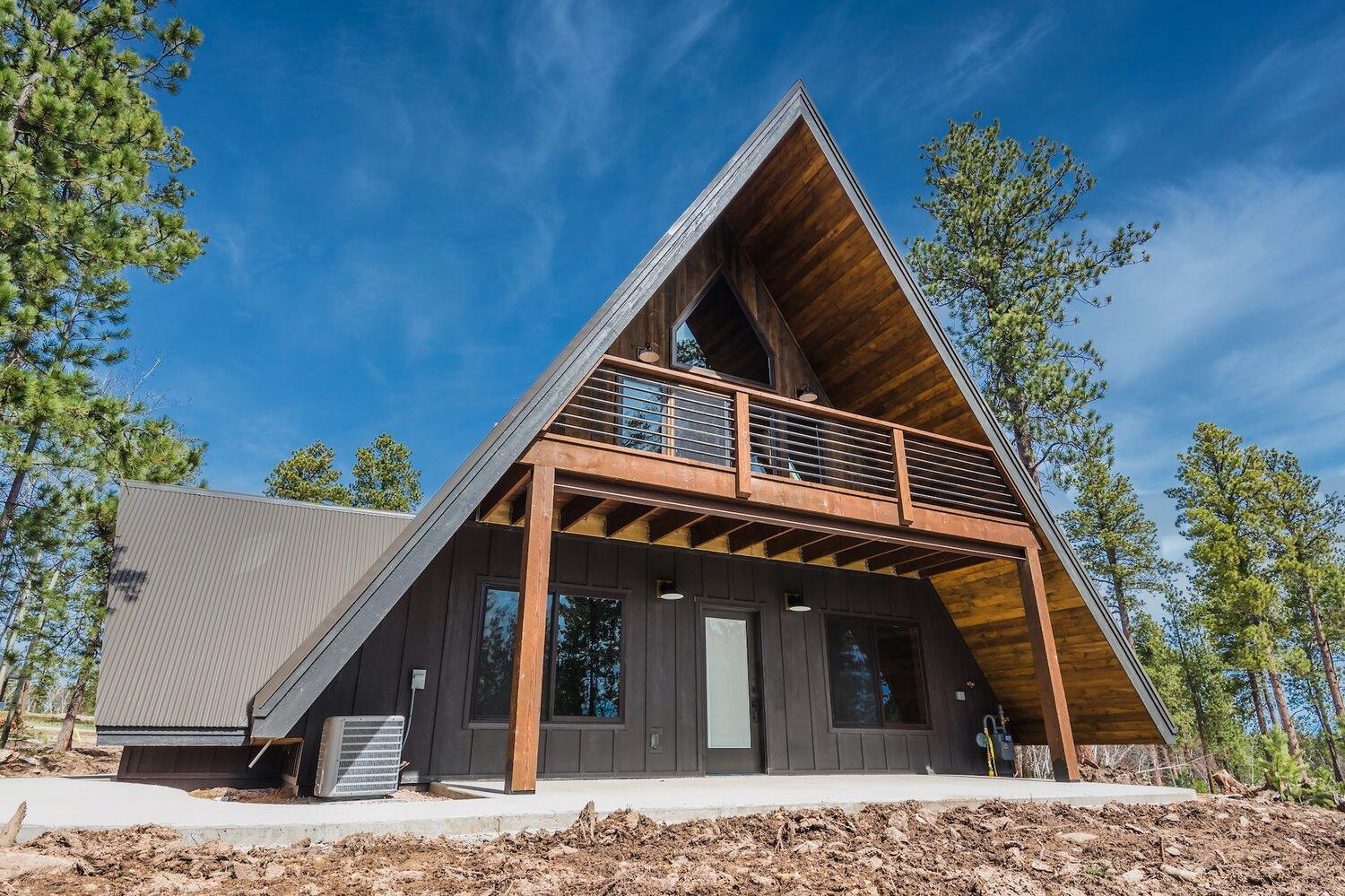 Custom A-Frame Home in the Pines by Diversified Construction | Builders ...