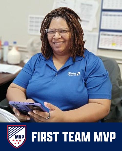 Chantell Gilmore - First Team MVP | Builders FirstSource