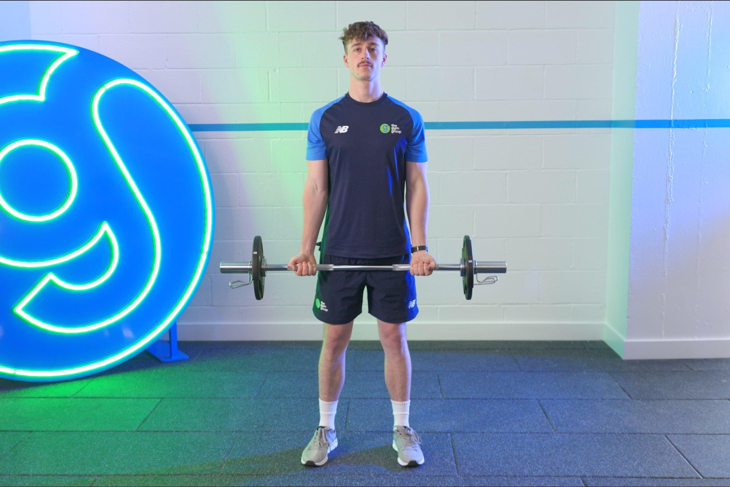 How to Do a Barbell Bicep Curl | Step-by-Step