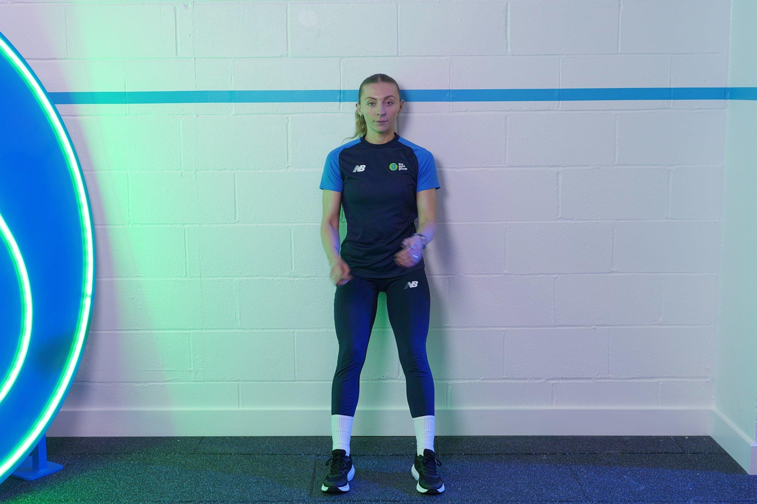 How to Wall Sit | Leg Workouts & Exercises | The Gym Group