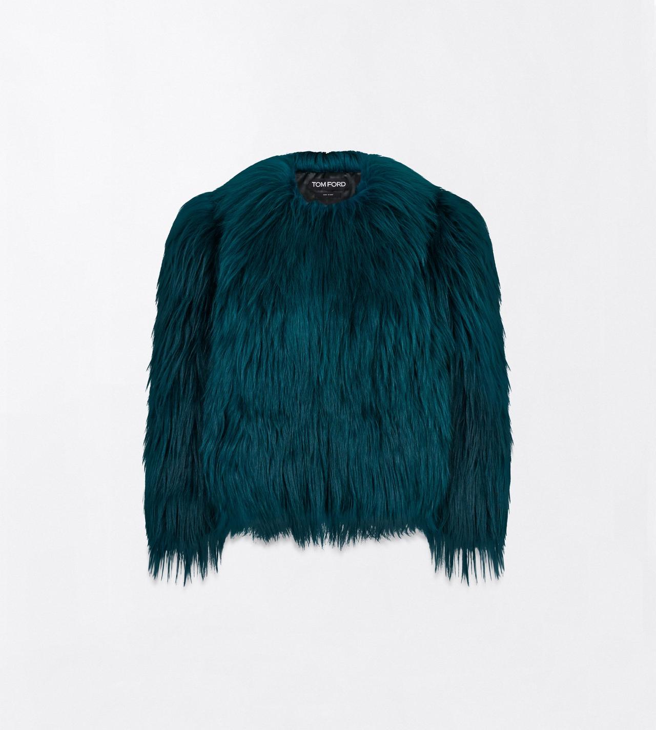 LONG HAIR LAMB SHEARLING JACKET | TOM FORD Fashion