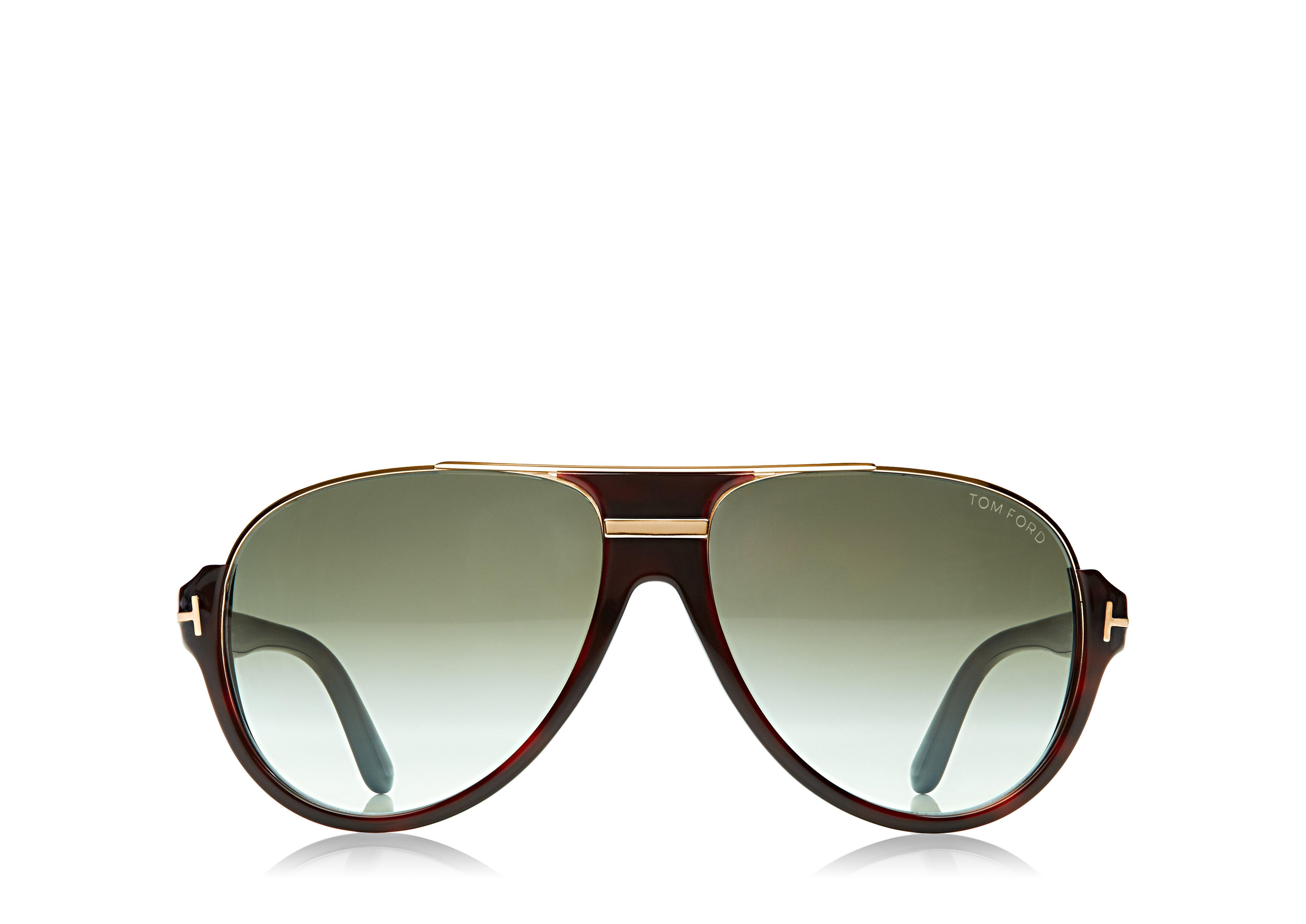 Tom Ford Dimitry Acetate Vintage Aviator Sunglasses | TOM FORD Fashion