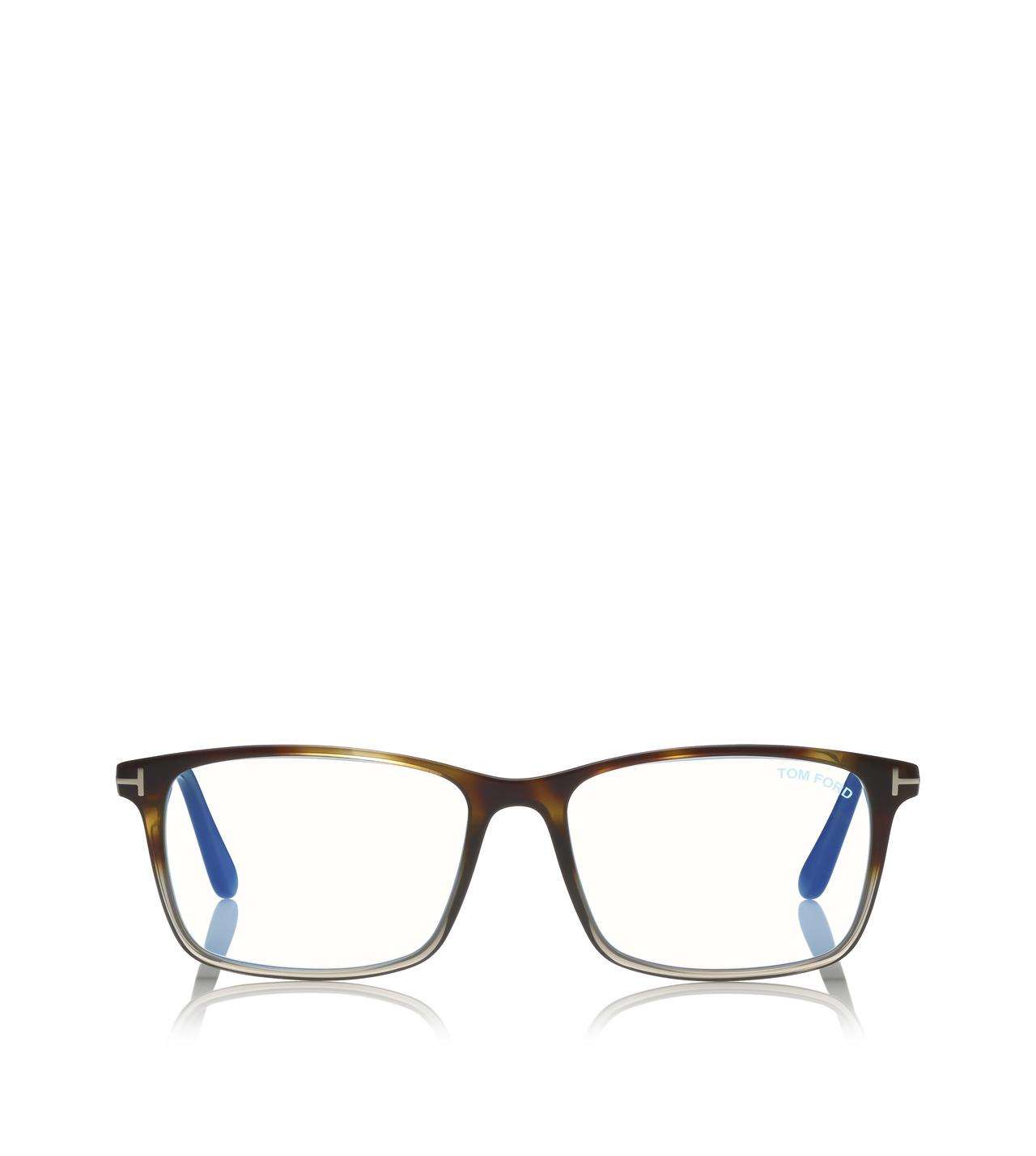 BLUE BLOCK SOFT SQUARE OPTICALS | TOM FORD Fashion