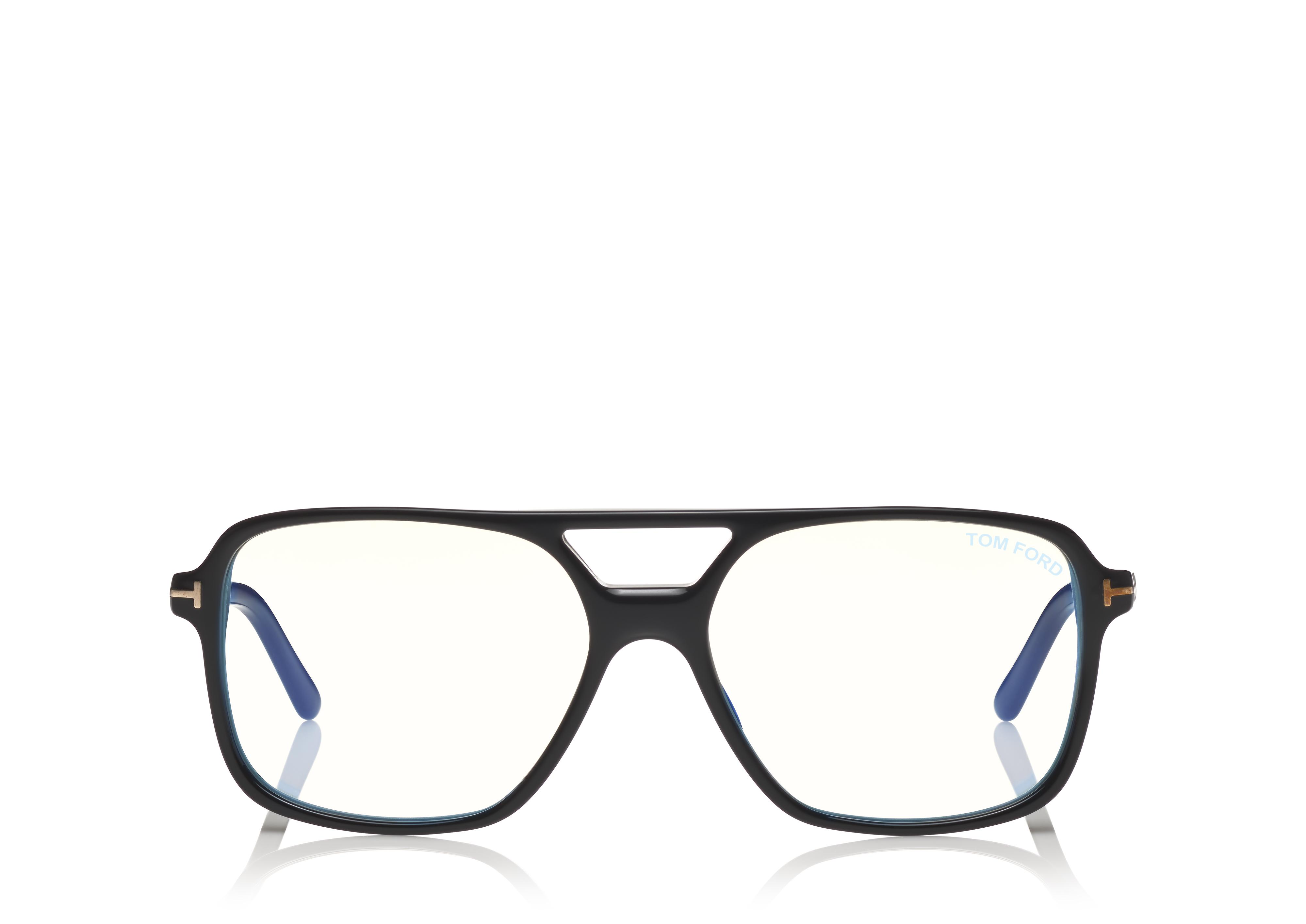 BLUE BLOCK AVIATOR OPTICALS | TOM FORD Fashion