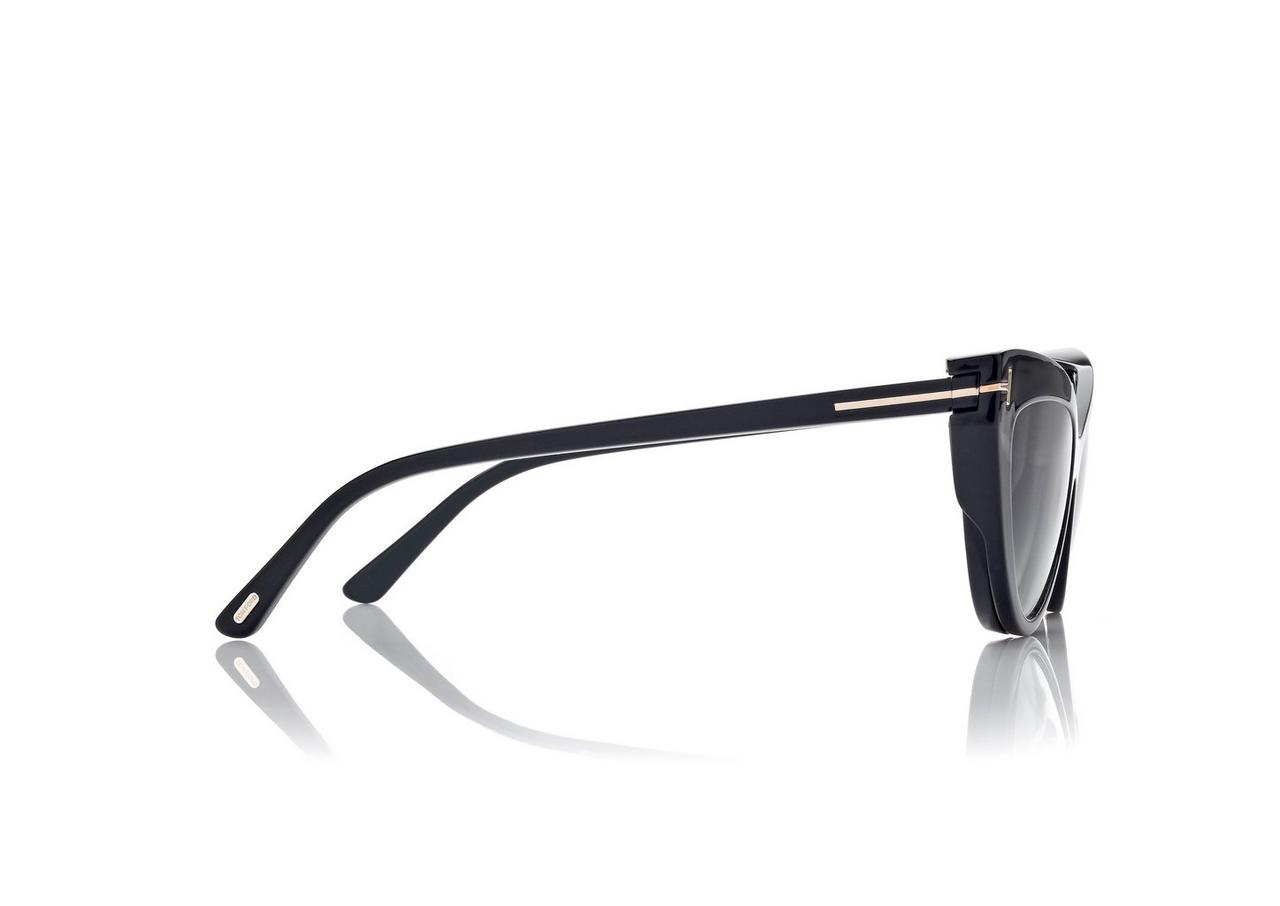 MAGNETIC CLIP BLUE BLOCK CAT EYE OPTICALS | Tom Ford Fashion