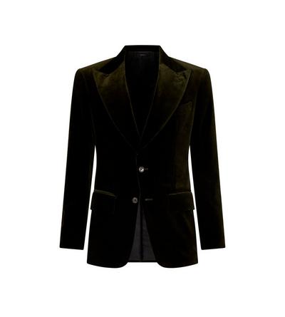 LIGHT VELVET ATTICUS JACKET | Tom Ford Fashion