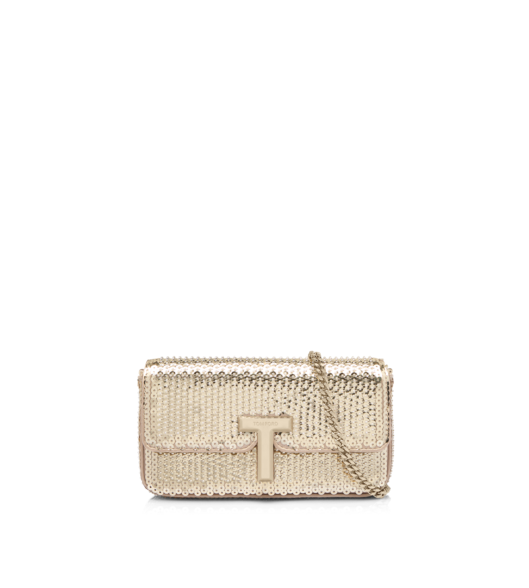 BEADED SEQUIN EMBROIDERY WALLIS MINI BAG | Tom Ford Fashion