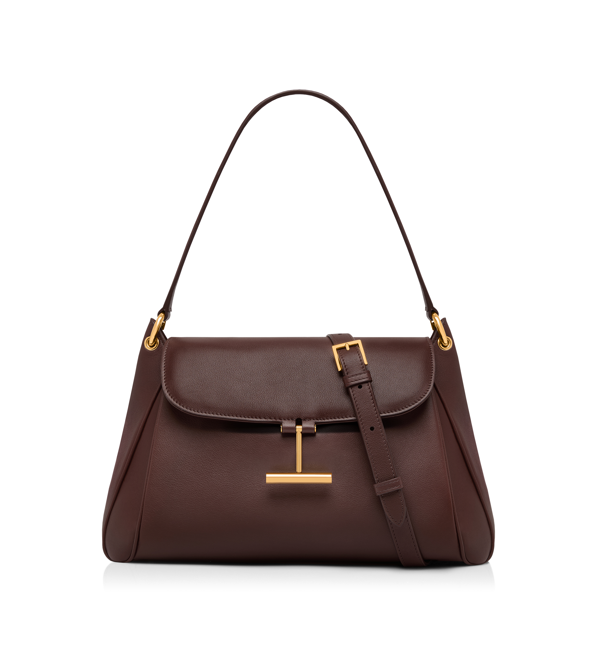 NATURAL GRAIN LEATHER TARA MEDIUM SHOULDER BAG | Tom Ford NATURAL GRAIN LEATHER TARA MEDIUM SHOULDER BAG | Tom Ford