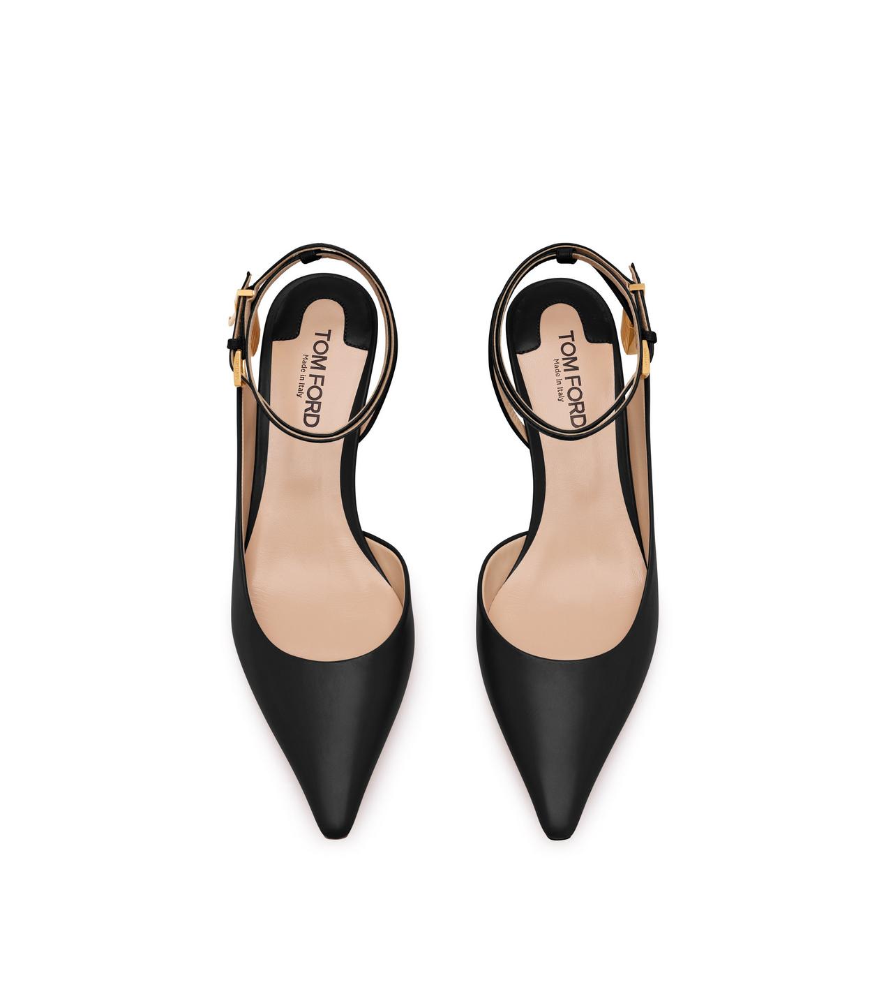LEATHER PADLOCK SLINGBACK | Tom Ford Fashion LEATHER PADLOCK SLINGBACK | Tom Ford Fashion