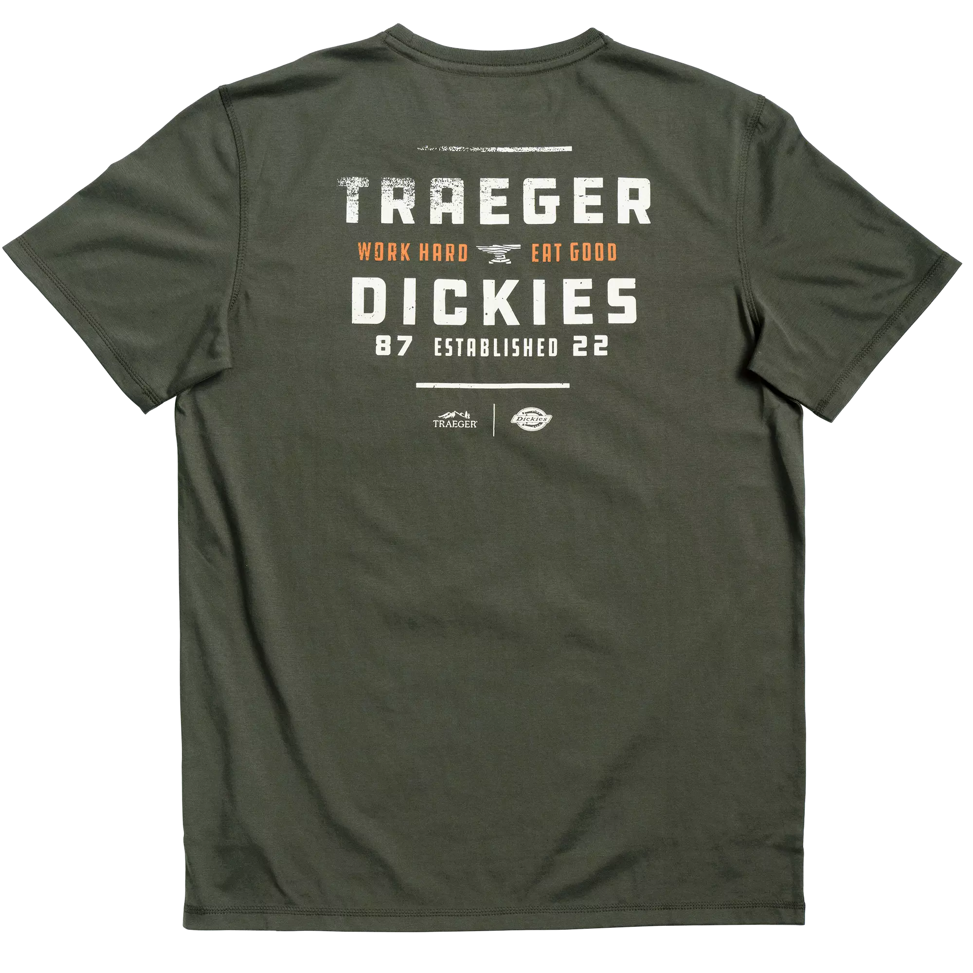 Traeger x Dickies T-Shirt Moss M - Traeger®