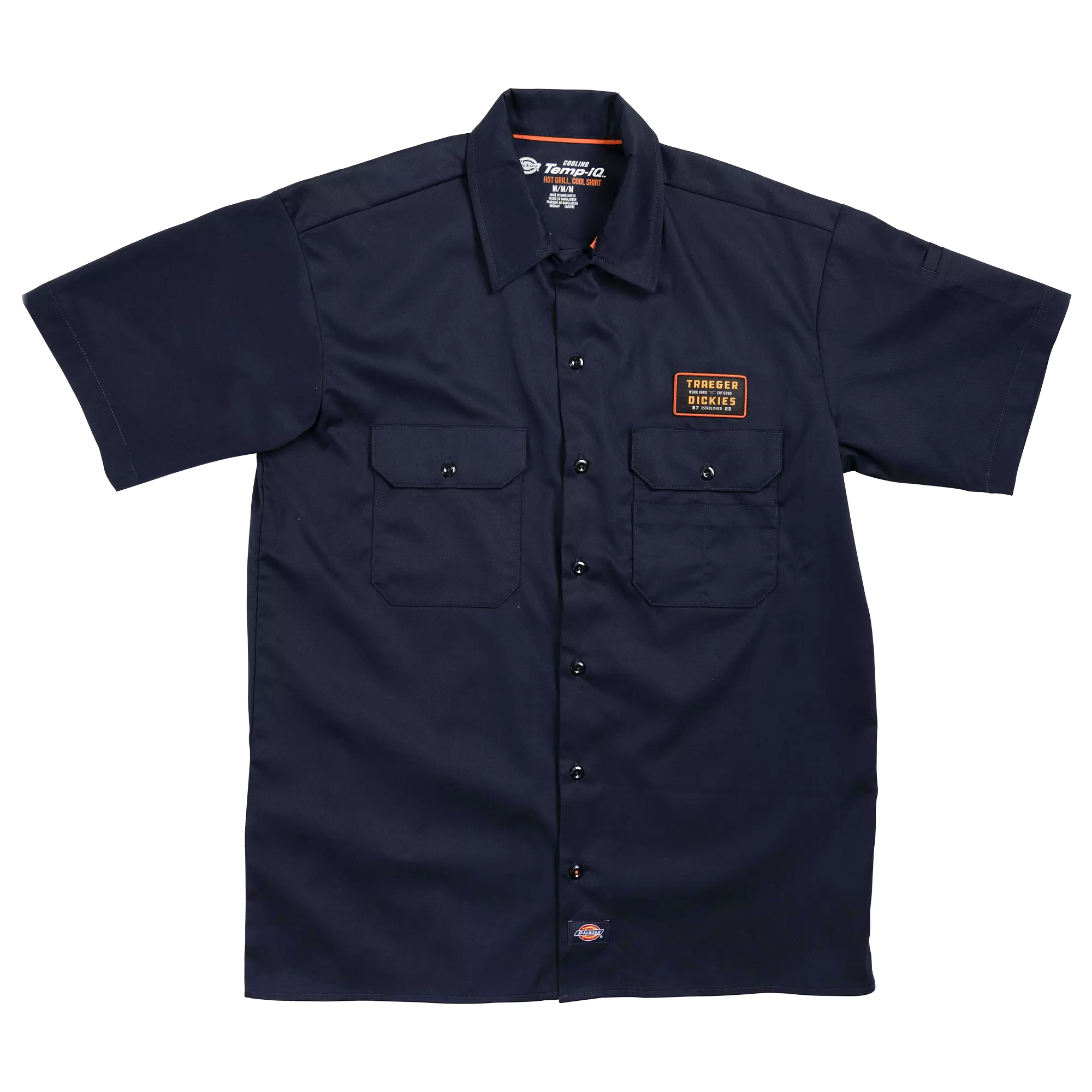 Traeger x Dickies Shirt Navy S - Traeger®