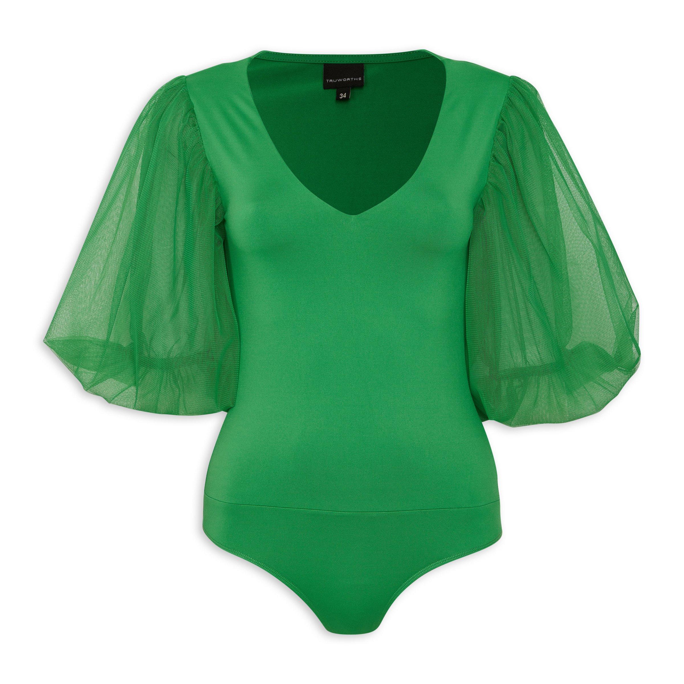 Emerald green bodysuit store