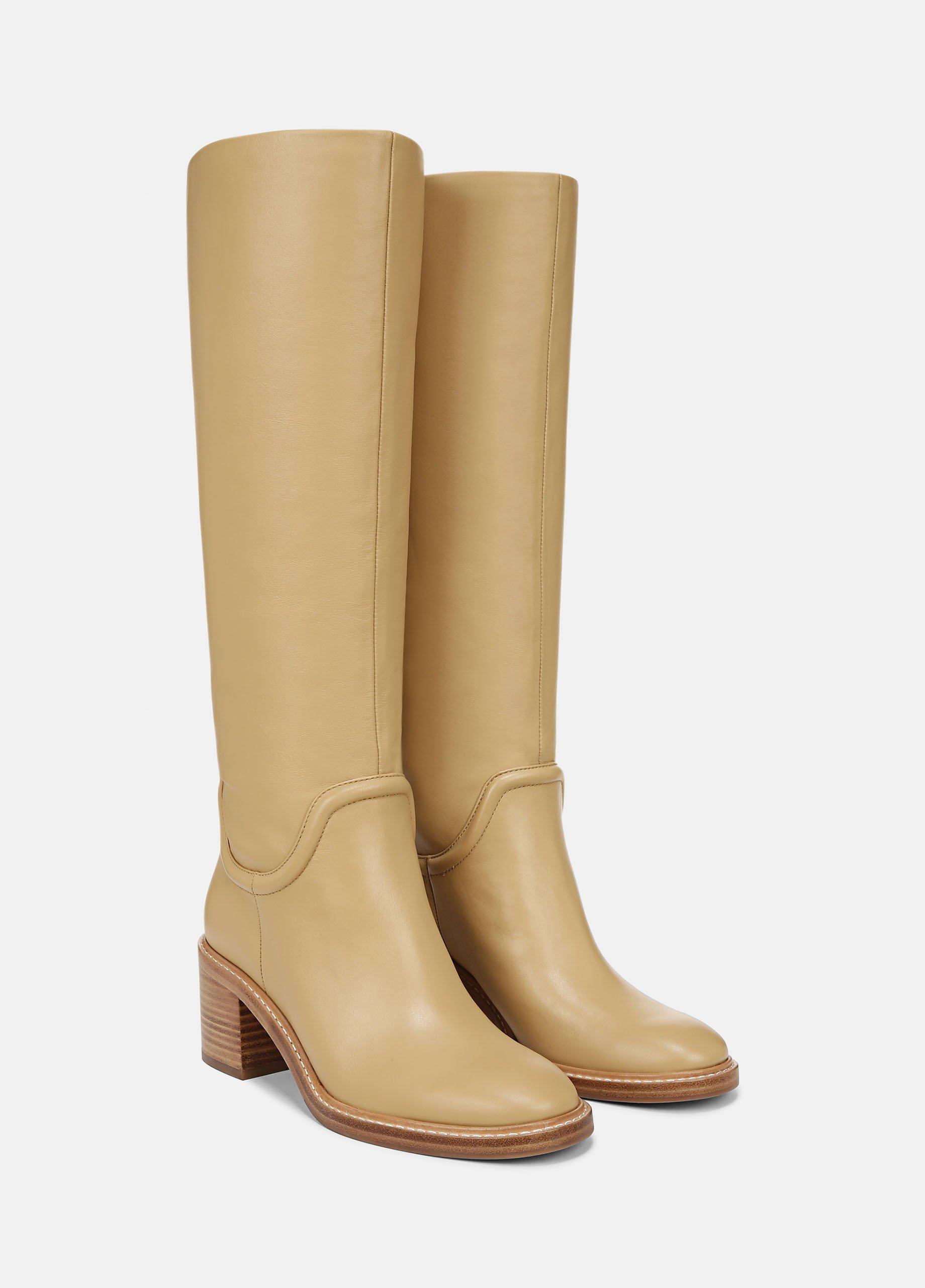 Fabian Leather Boot in Shoes | Vince