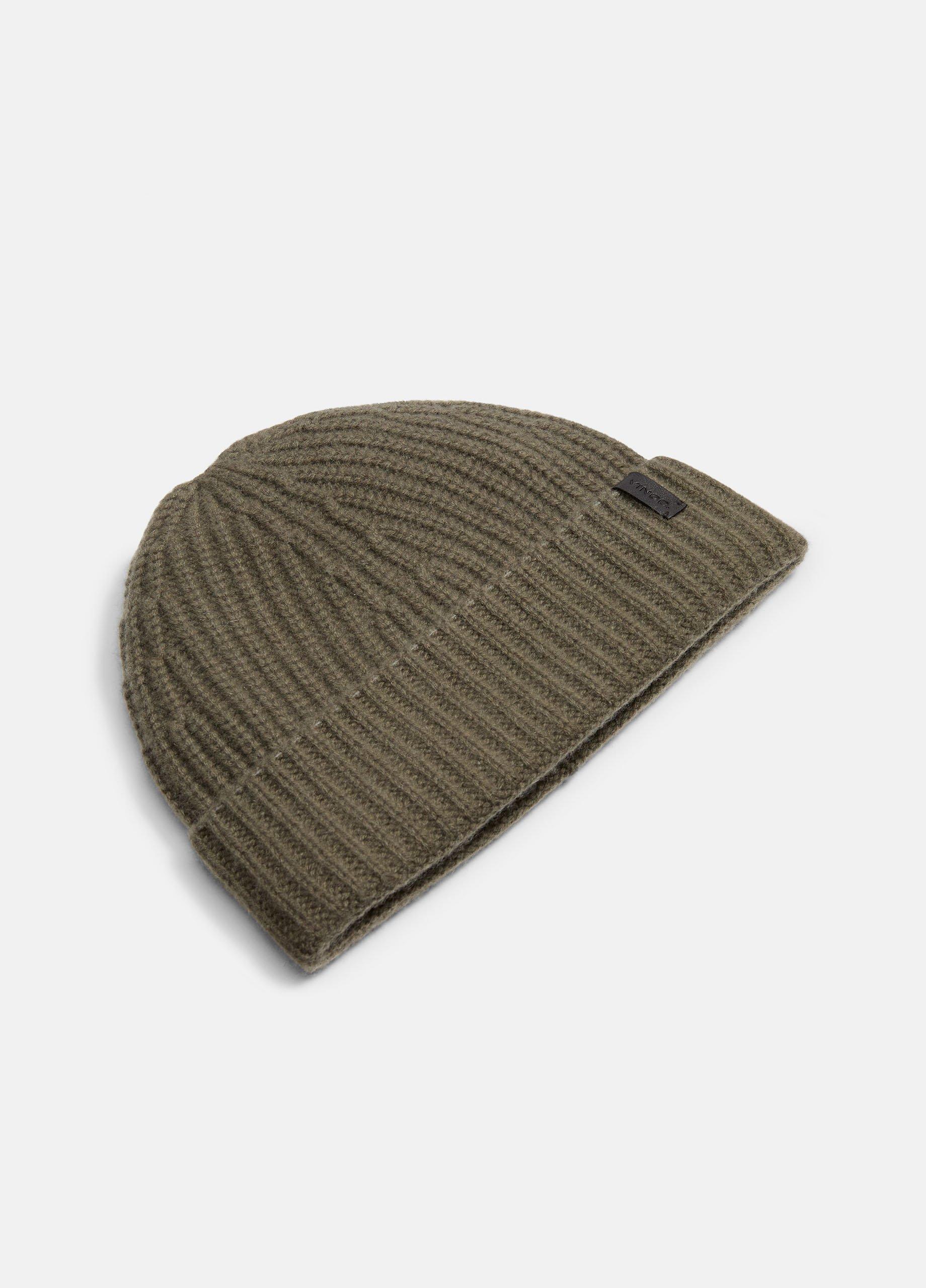 Cashmere Shaker-Stitch Beanie in Scarves & Hats | Vince