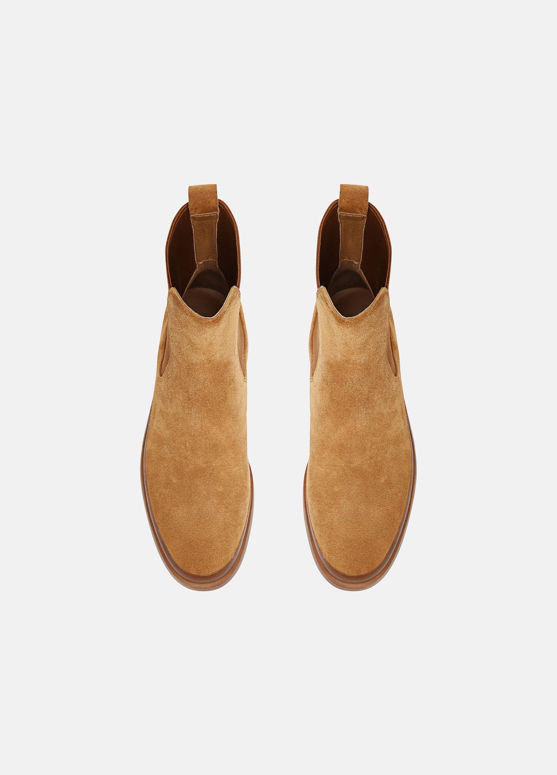 Cecyl Leather Ankle Boot in Shoes | Vince