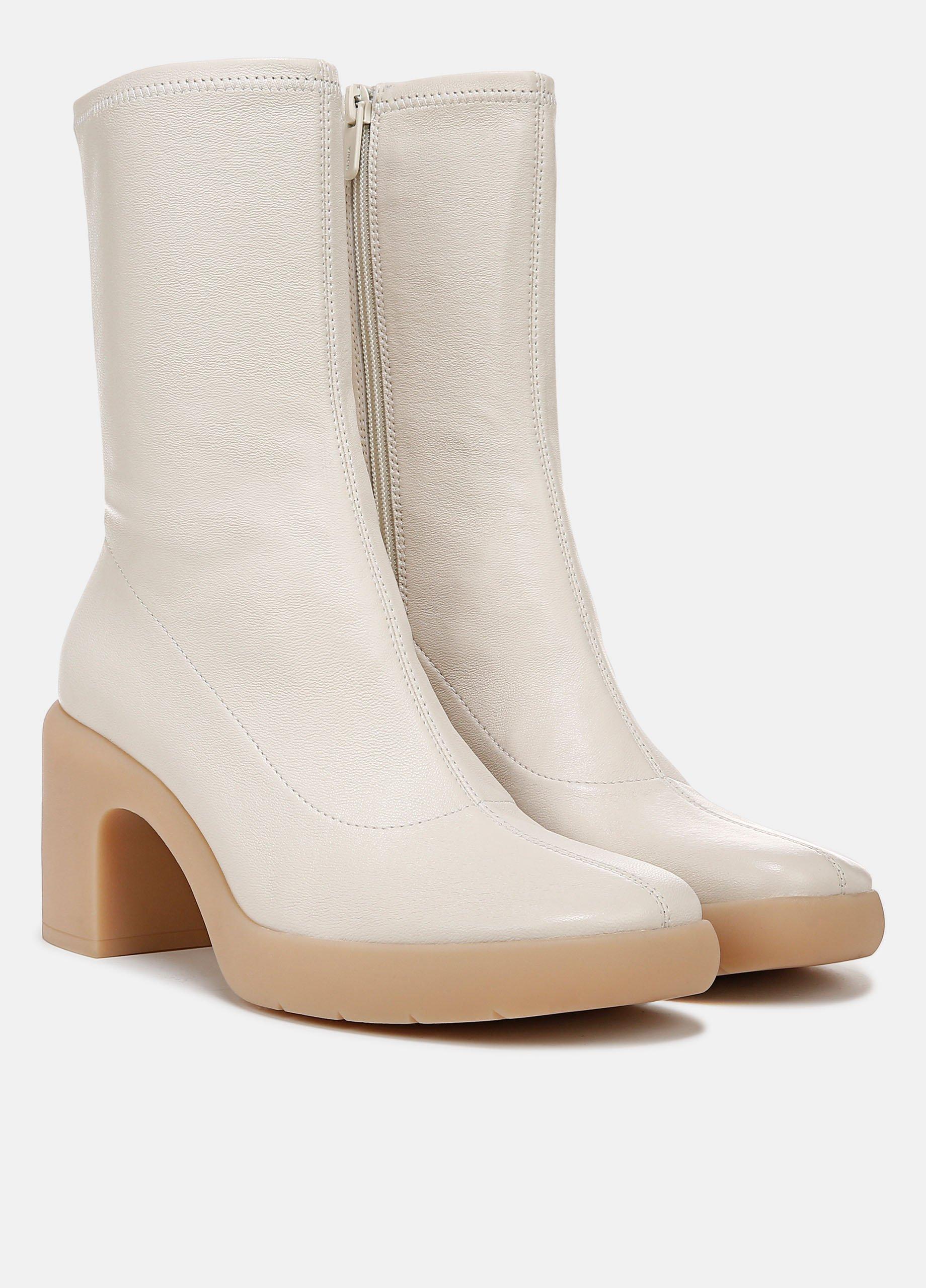 Mandy Leather Ankle Boot in Boots | Vince