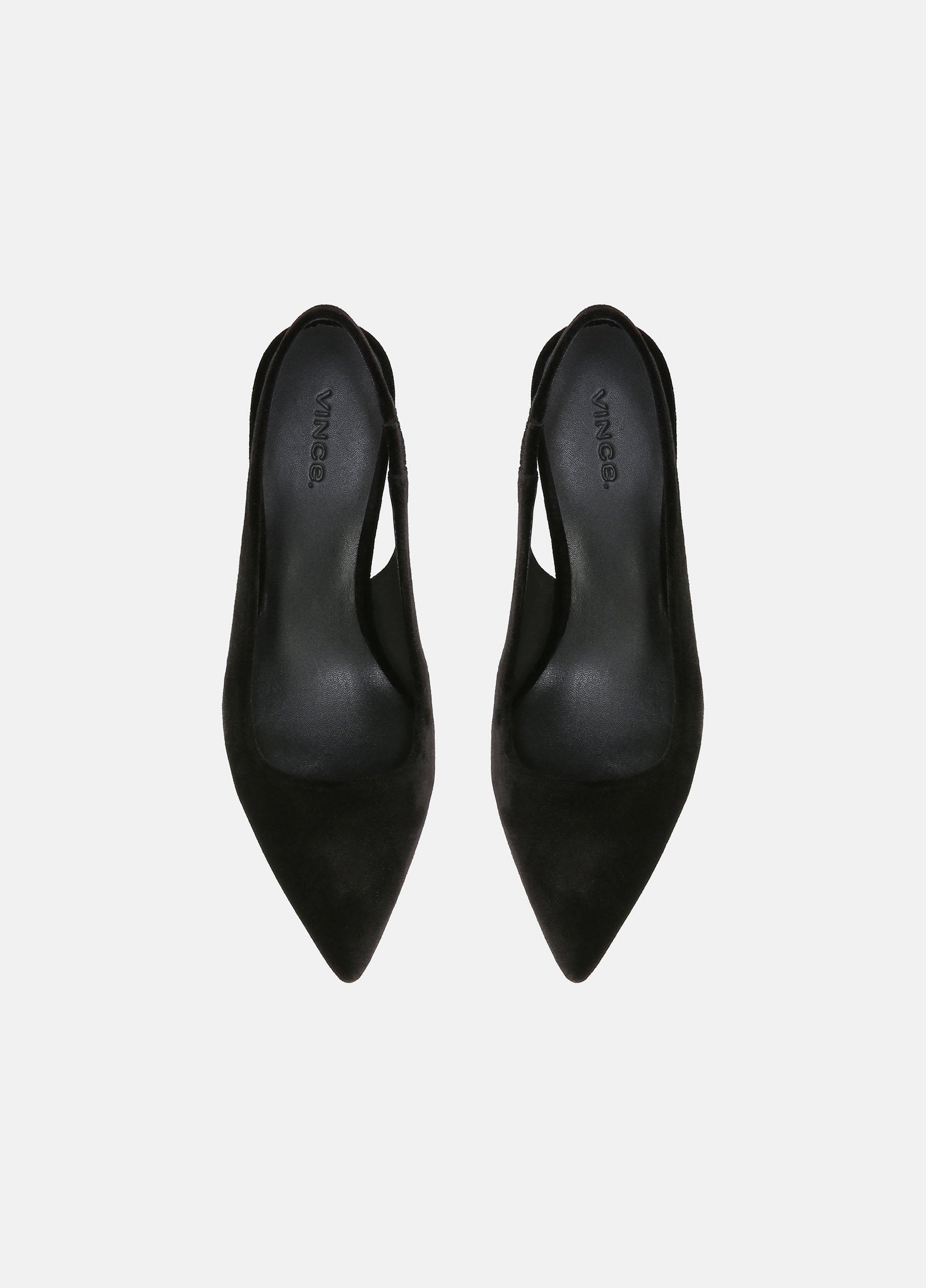 Patrice Velvet Slingback Heel in Shoes | Vince