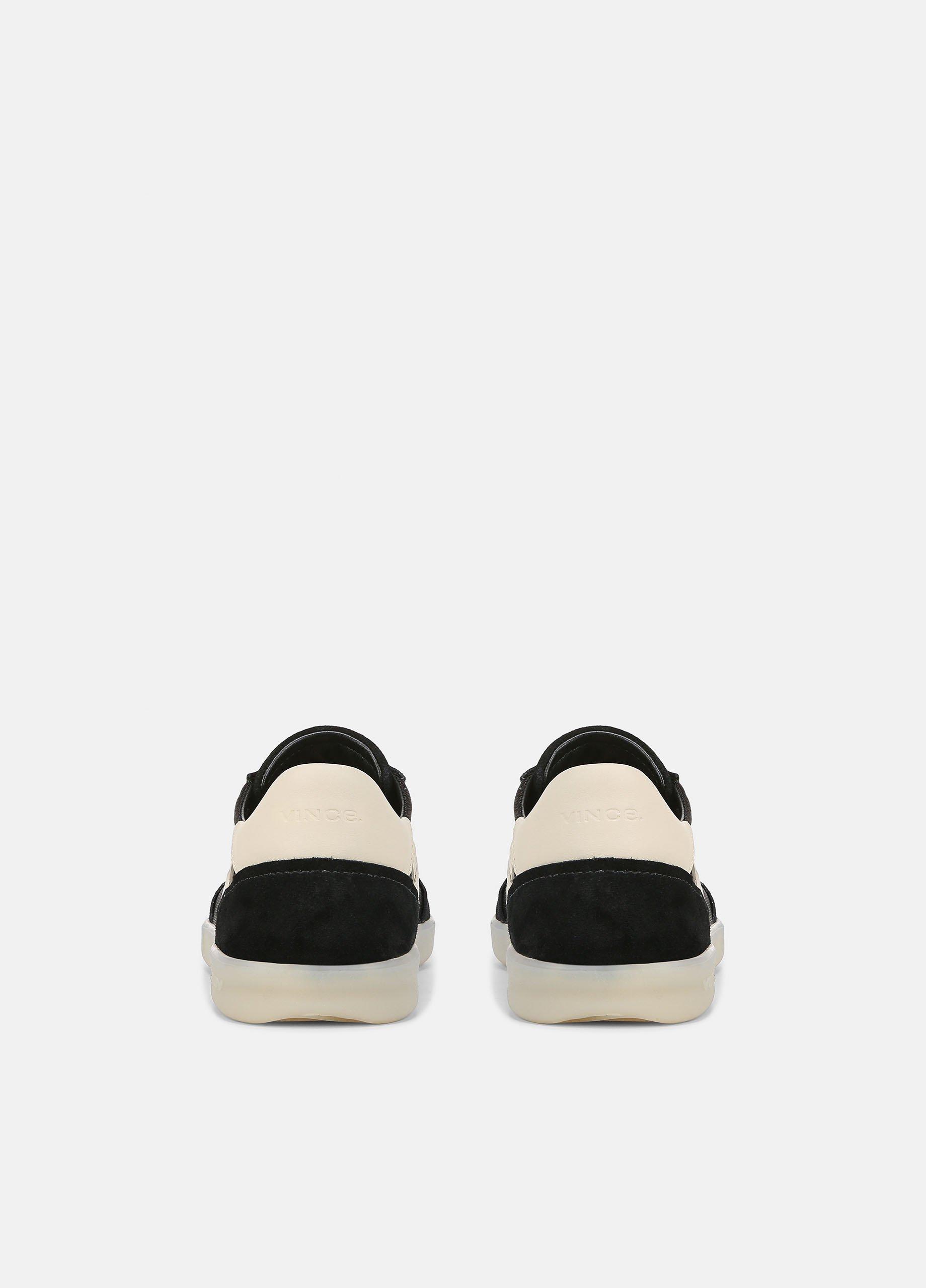Oasis Leather and Suede Sneaker in Shoes | Vince