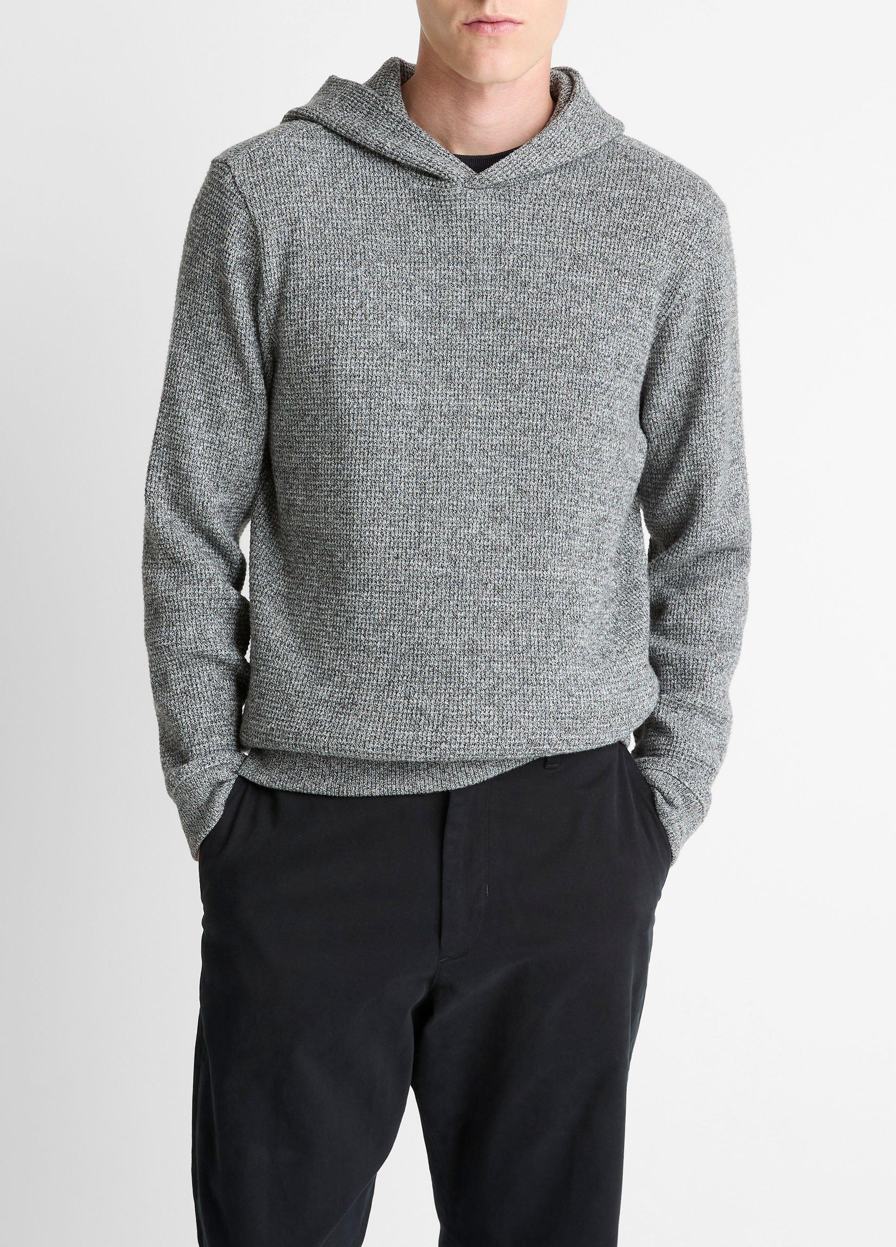 Brushed Waffle Hoodie in Sweatshirts & Hoodies | Vince