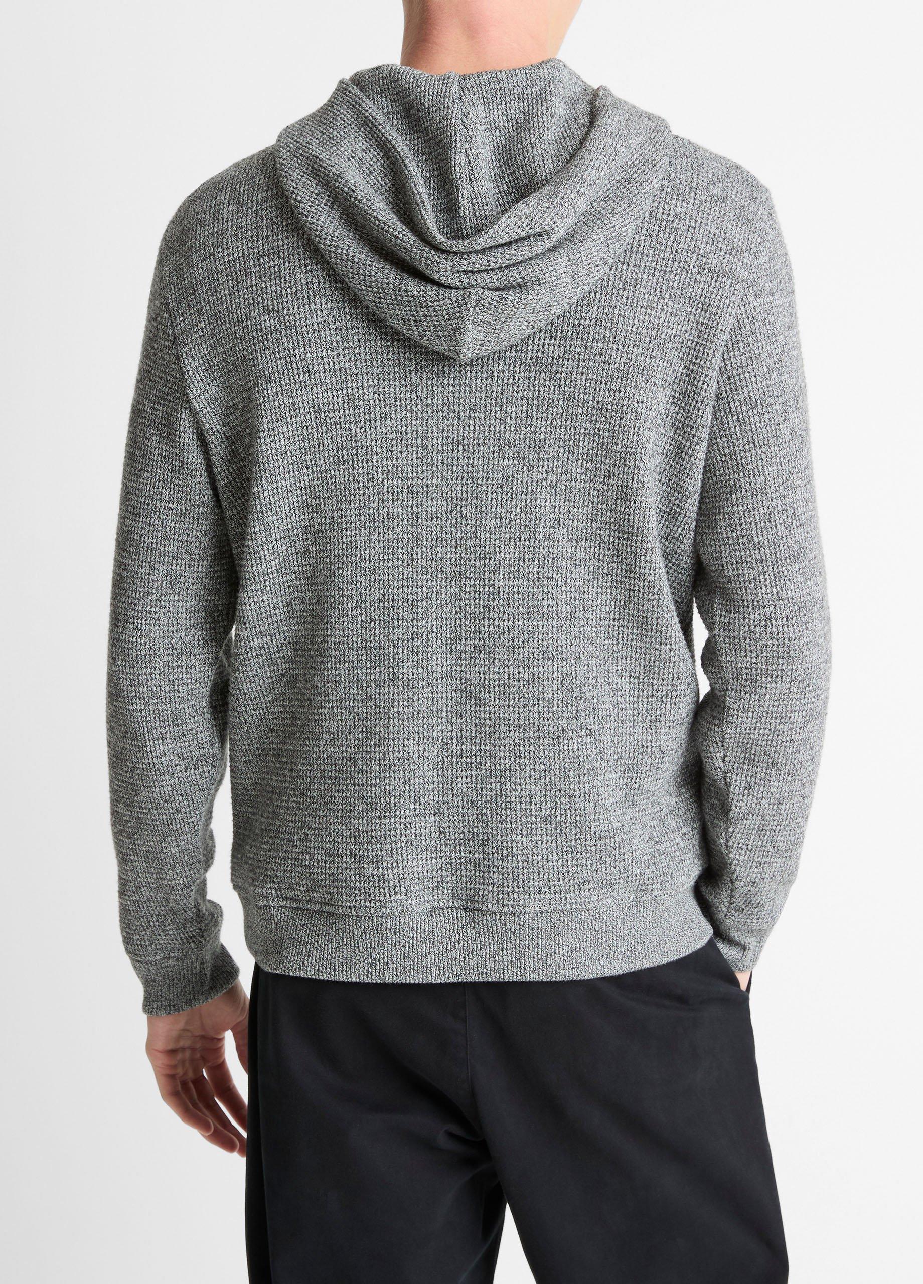 Brushed Waffle Hoodie in Sweatshirts & Hoodies | Vince