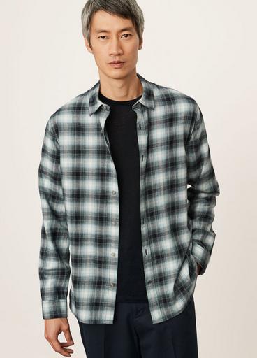 Ocean View Plaid Shirt in Vince Products Men | Vince Ocean View Plaid Shirt in Vince Products Men | Vince