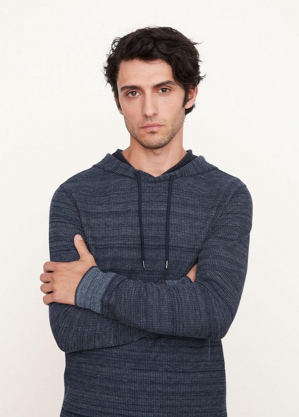 Heather Thermal Popover Hoodie in Vince Products Men | Vince Heather Thermal Popover Hoodie in Vince Products Men | Vince