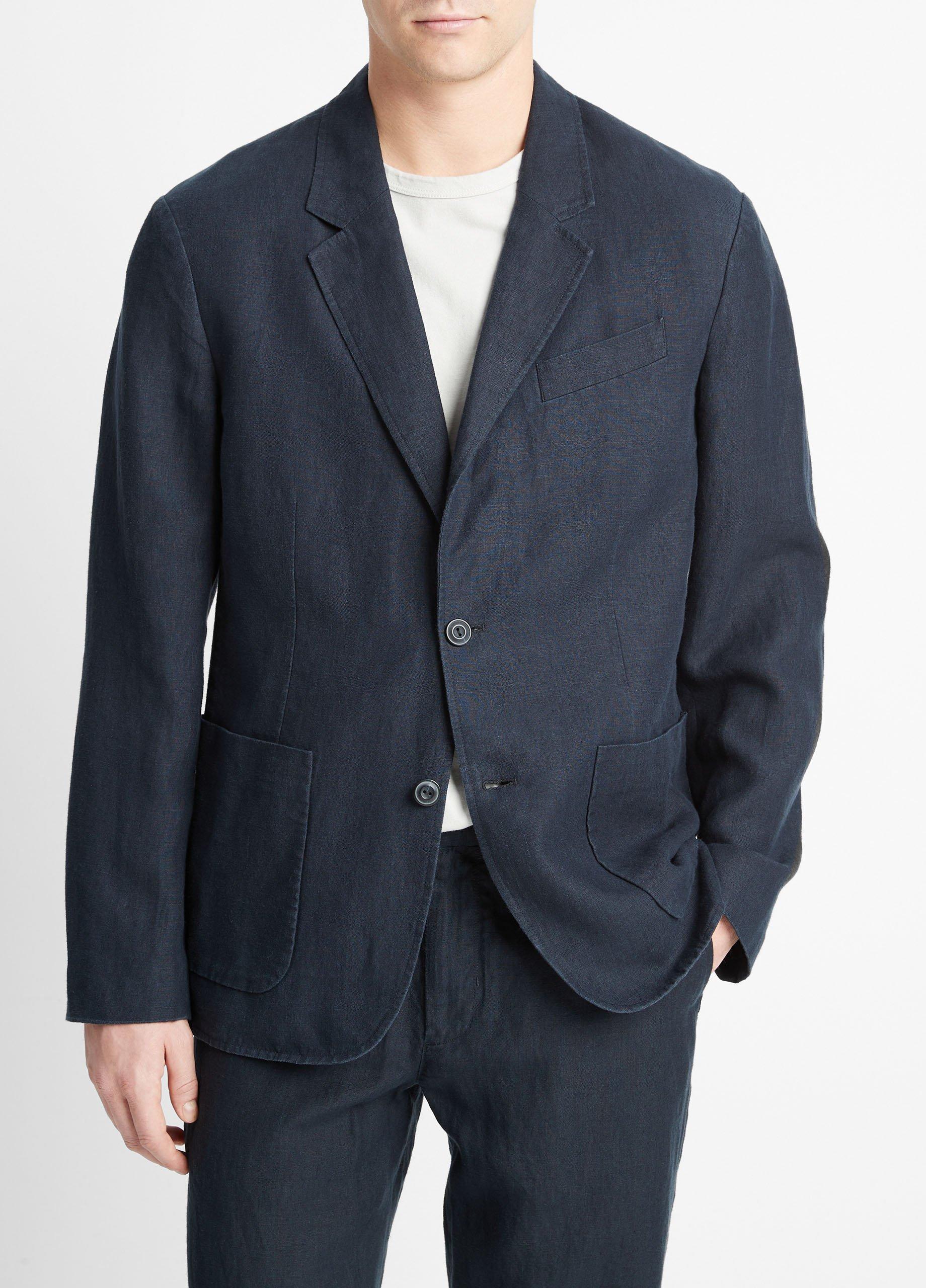 Relaxed Hemp Blazer in Vince Products Men | Vince