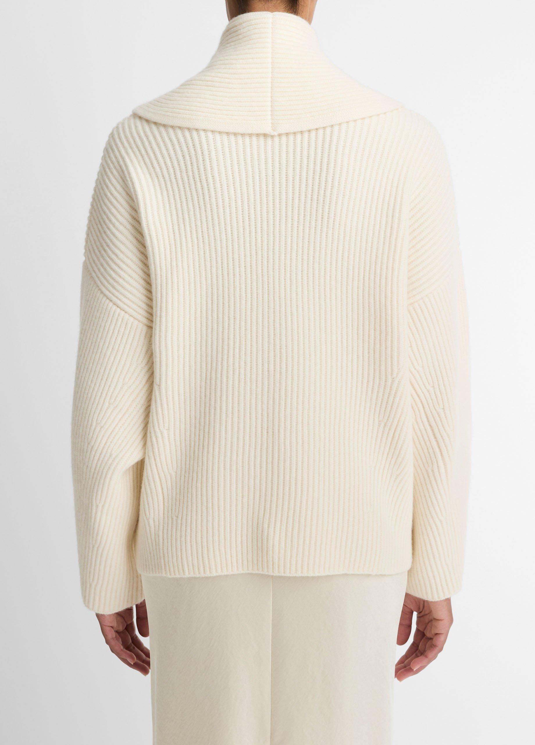 Wool-Blend Draped Sweater Coat in Sweaters | Vince