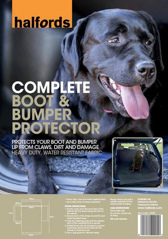 Halfords Complete Boot and Bumper Protector | Halfords UK