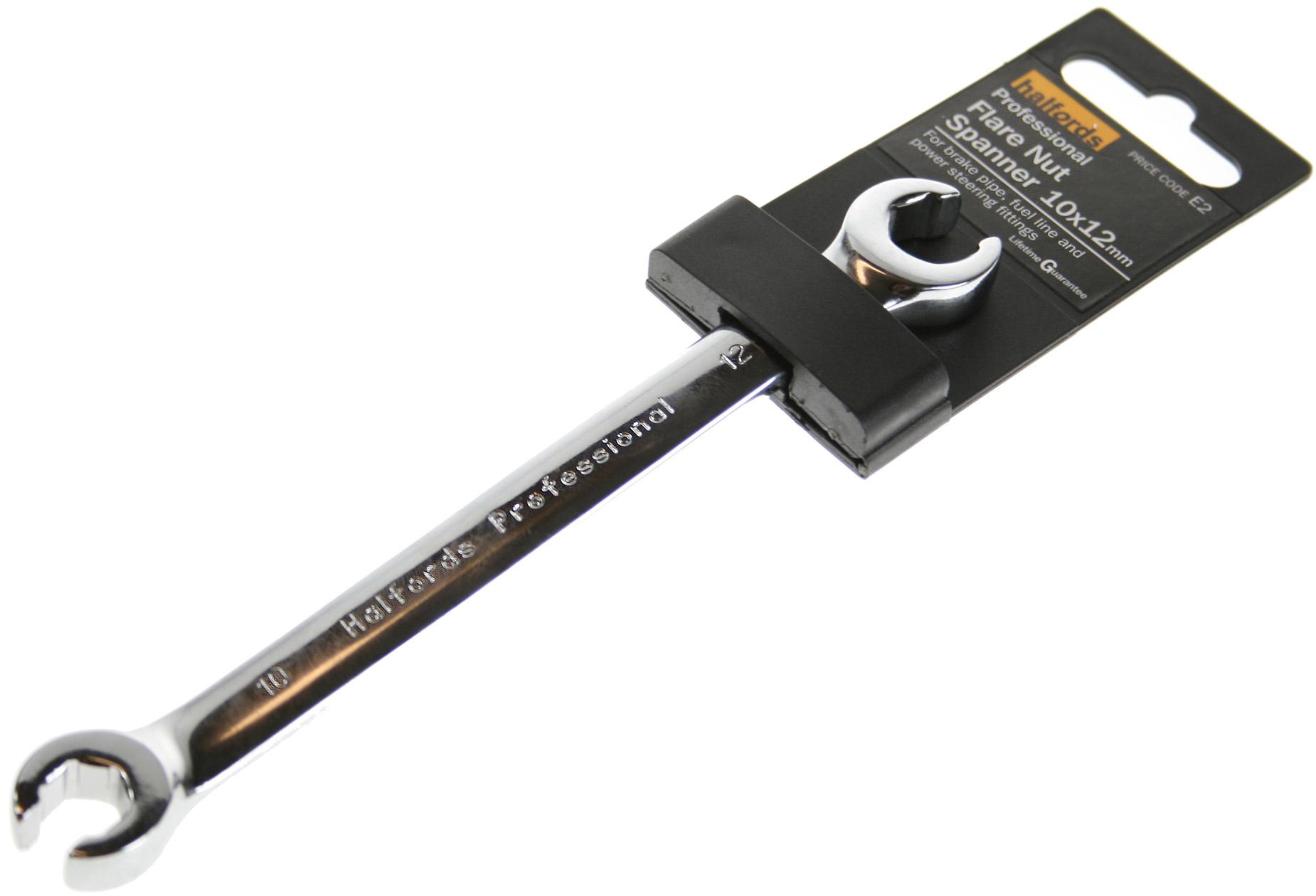 Halfords Advanced Flare Spanner 10x12mm | Halfords UK