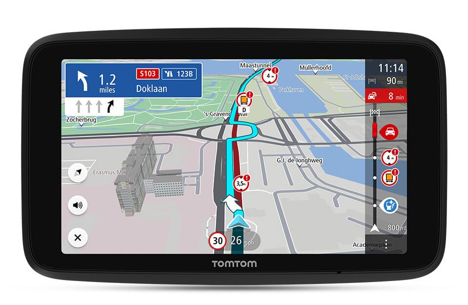 Features and benefits of Garmin and TomTom sat navs | Halfords UK