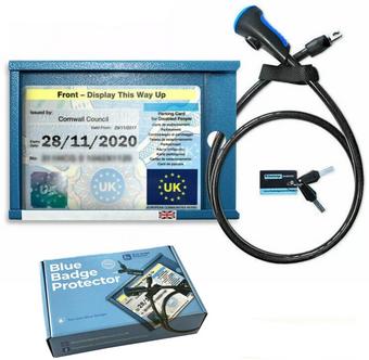 Single Blue Badge Protector | Halfords UK