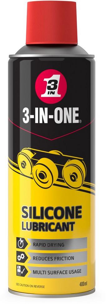 3-IN-ONE Professional Silicone Spray Lubricant 400ml | Halfords UK