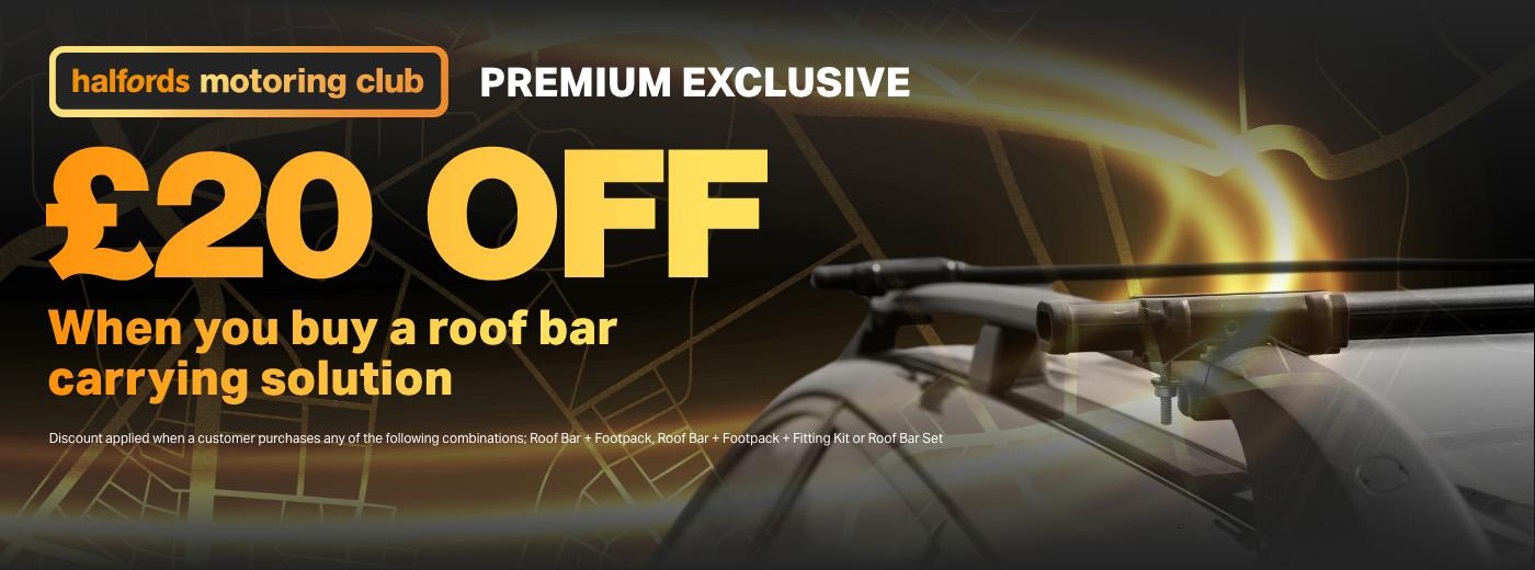 Roof Boxes, Roof Bars & Roof Racks | Halfords UK