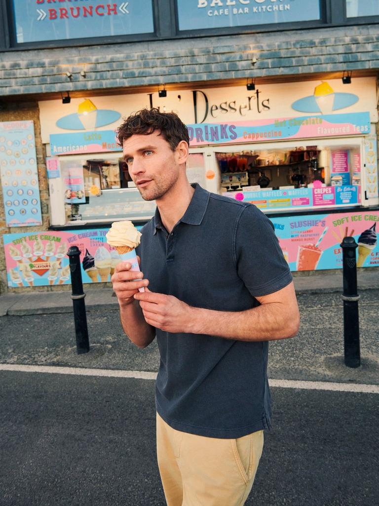 Utility Polo in INDIGO BLUE | White Stuff