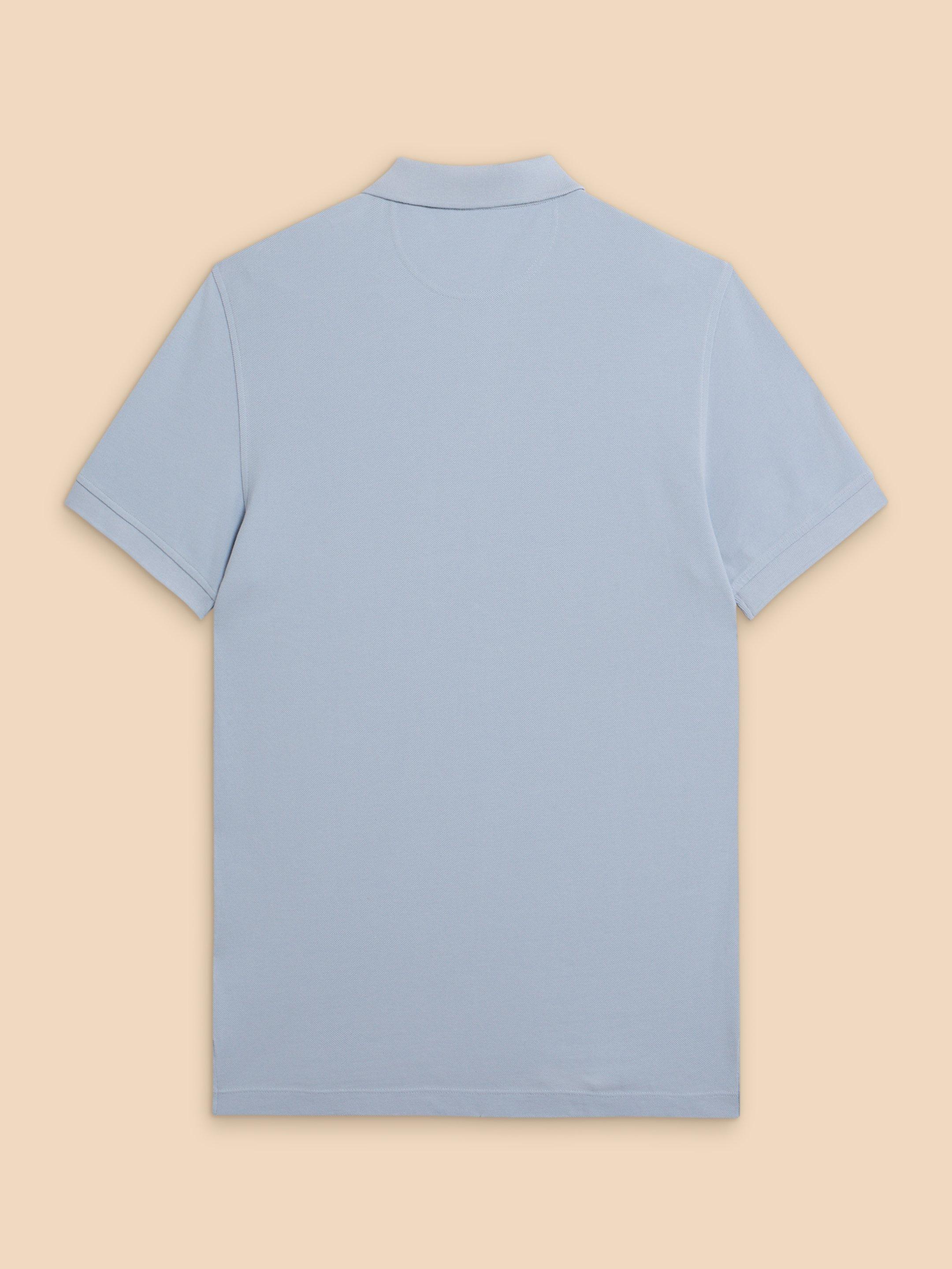Utility Polo in LIGHT BLUE | White Stuff