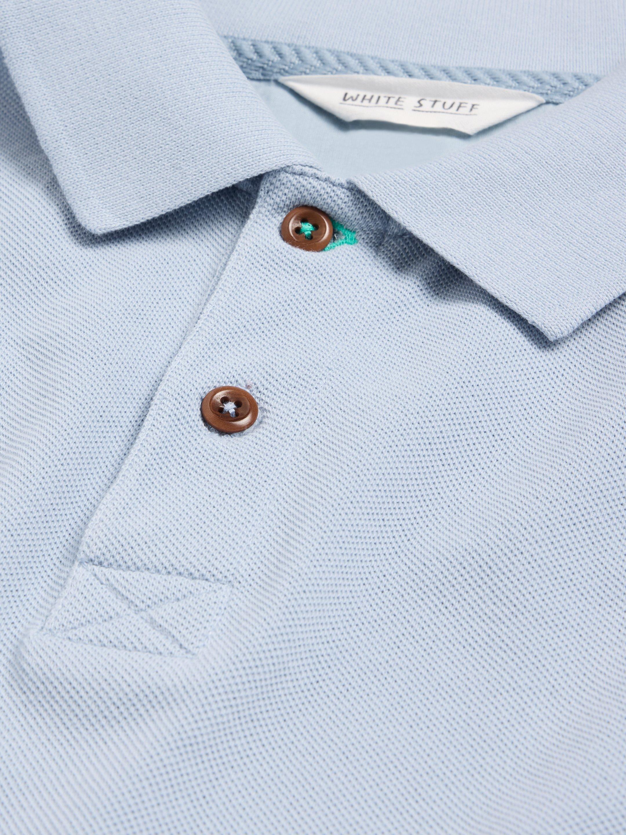 Utility Polo in LIGHT BLUE | White Stuff