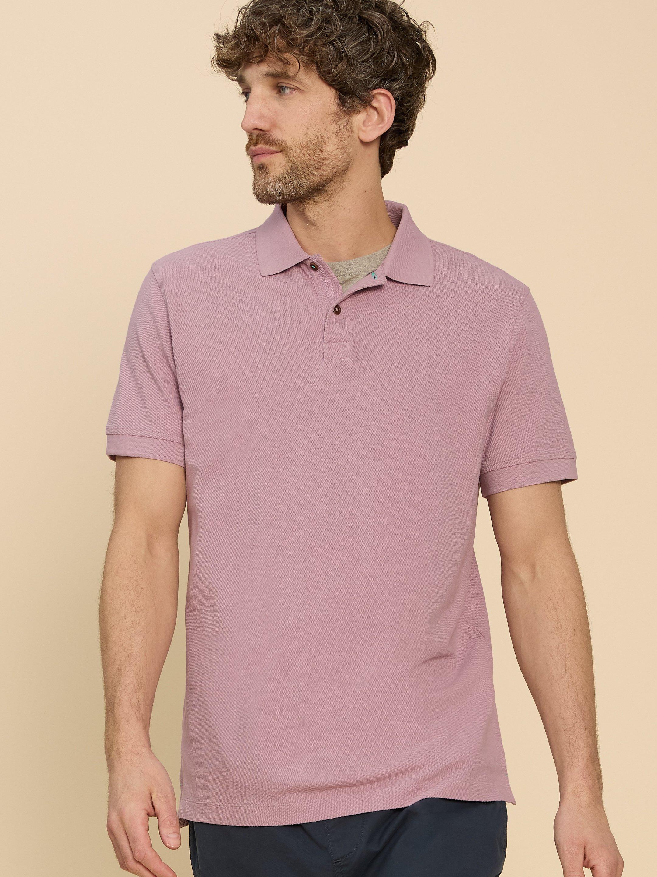 Utility Polo in LIGHT PURPLE | White Stuff